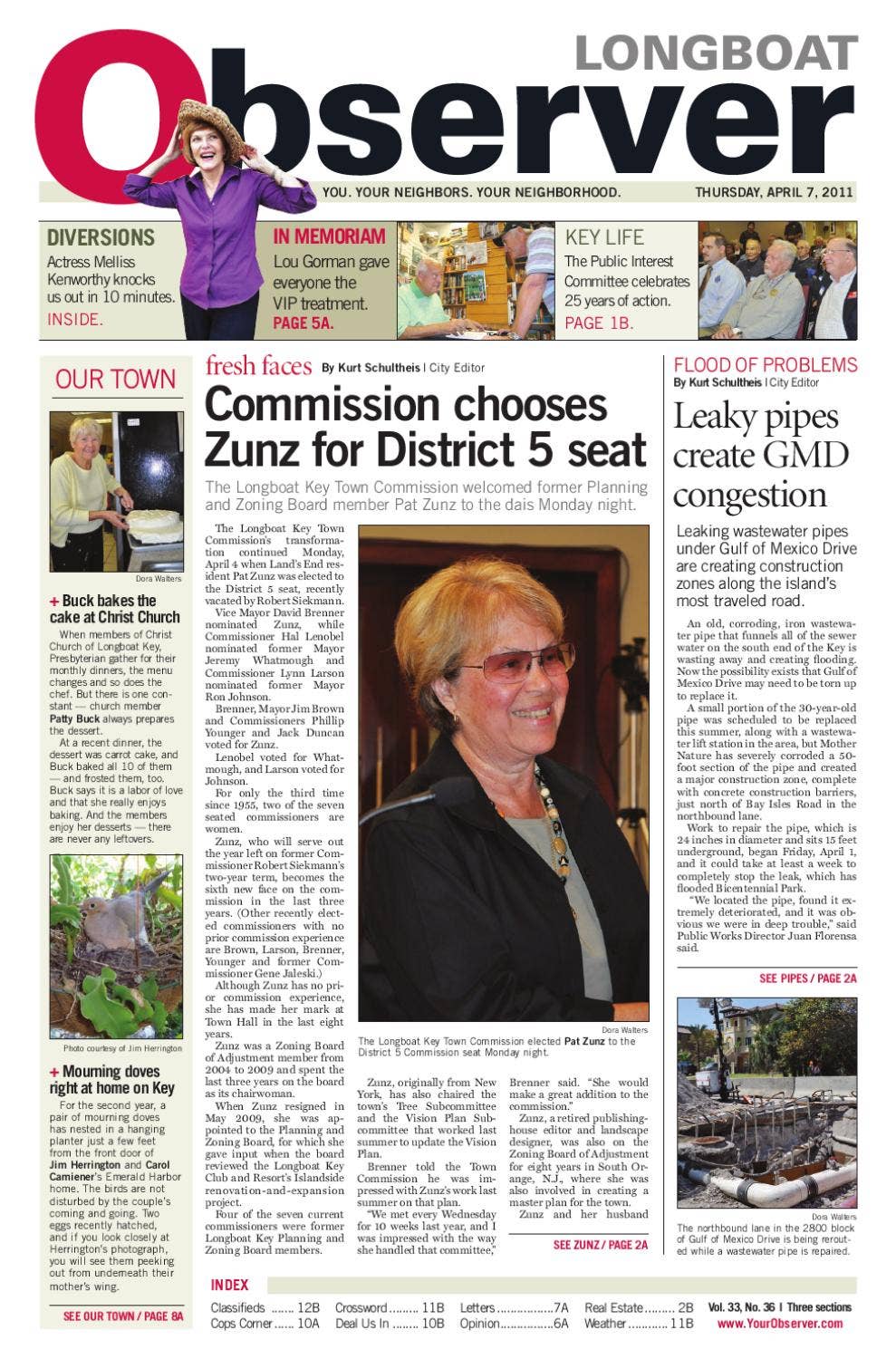 Longboat Observer - Thursday, April 7, 2011 by The Observer Group Inc ...