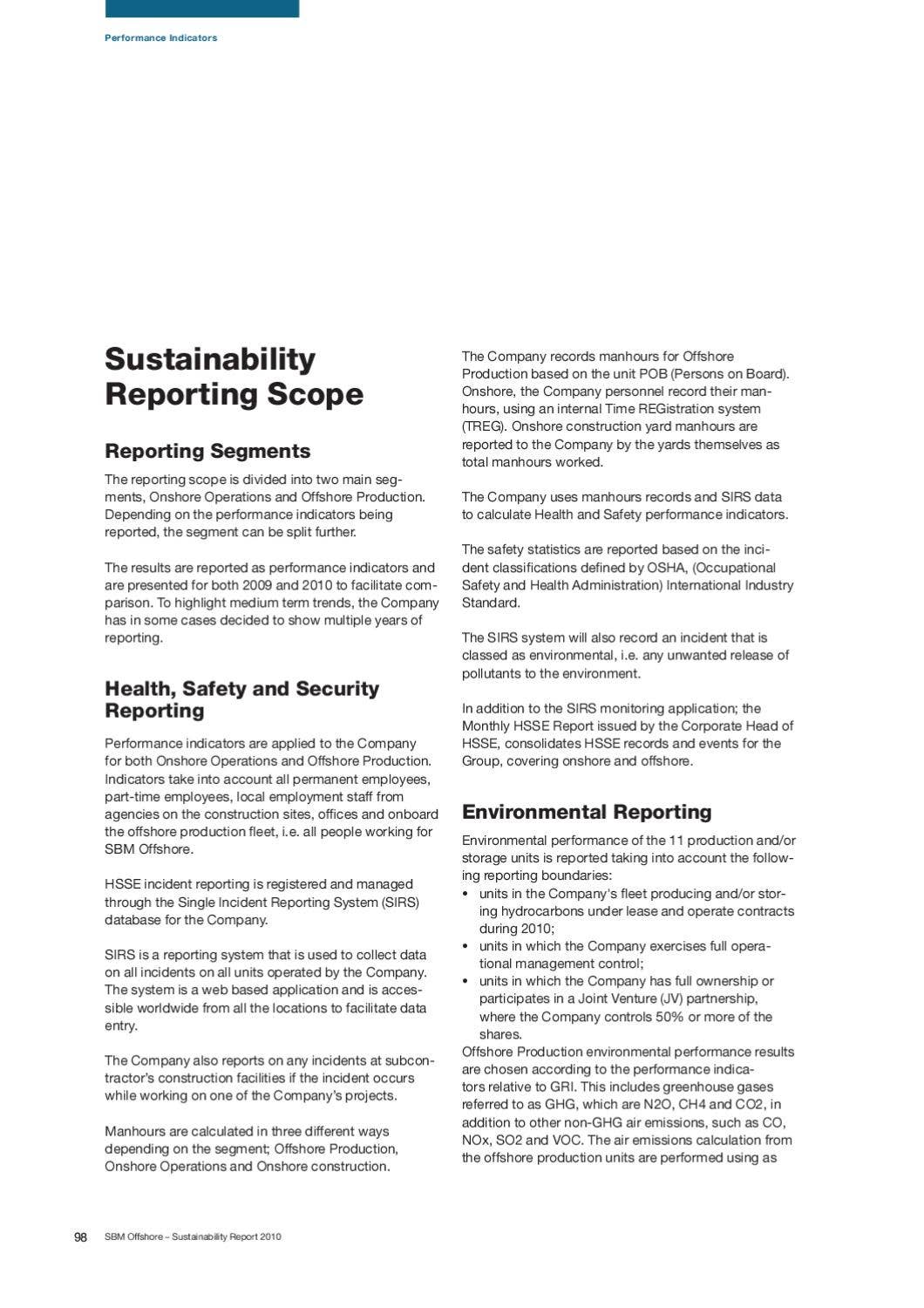 SBM Sustainability Report 2010 by Mattmo - Issuu