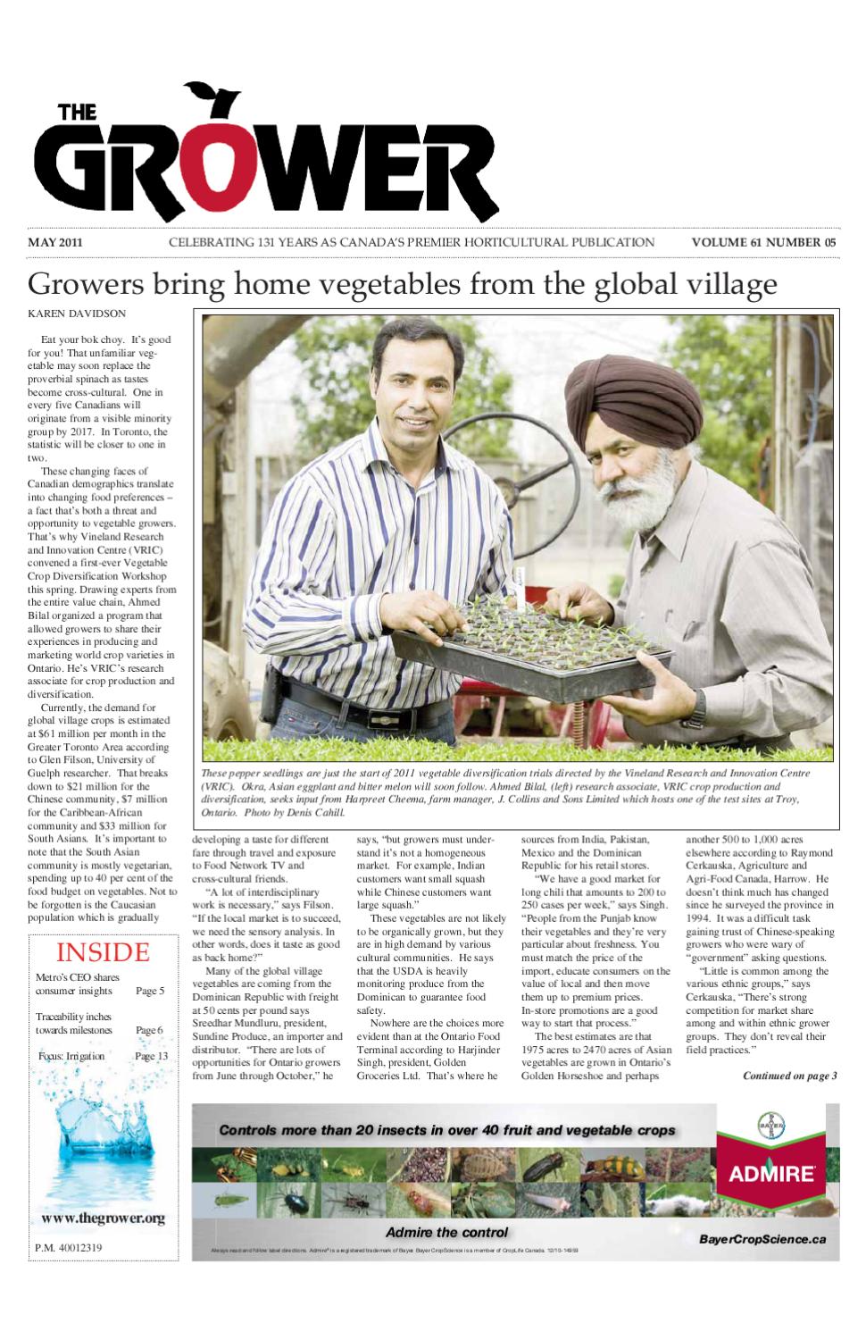 The Grower Newespaper May 2011 by The Grower - Issuu