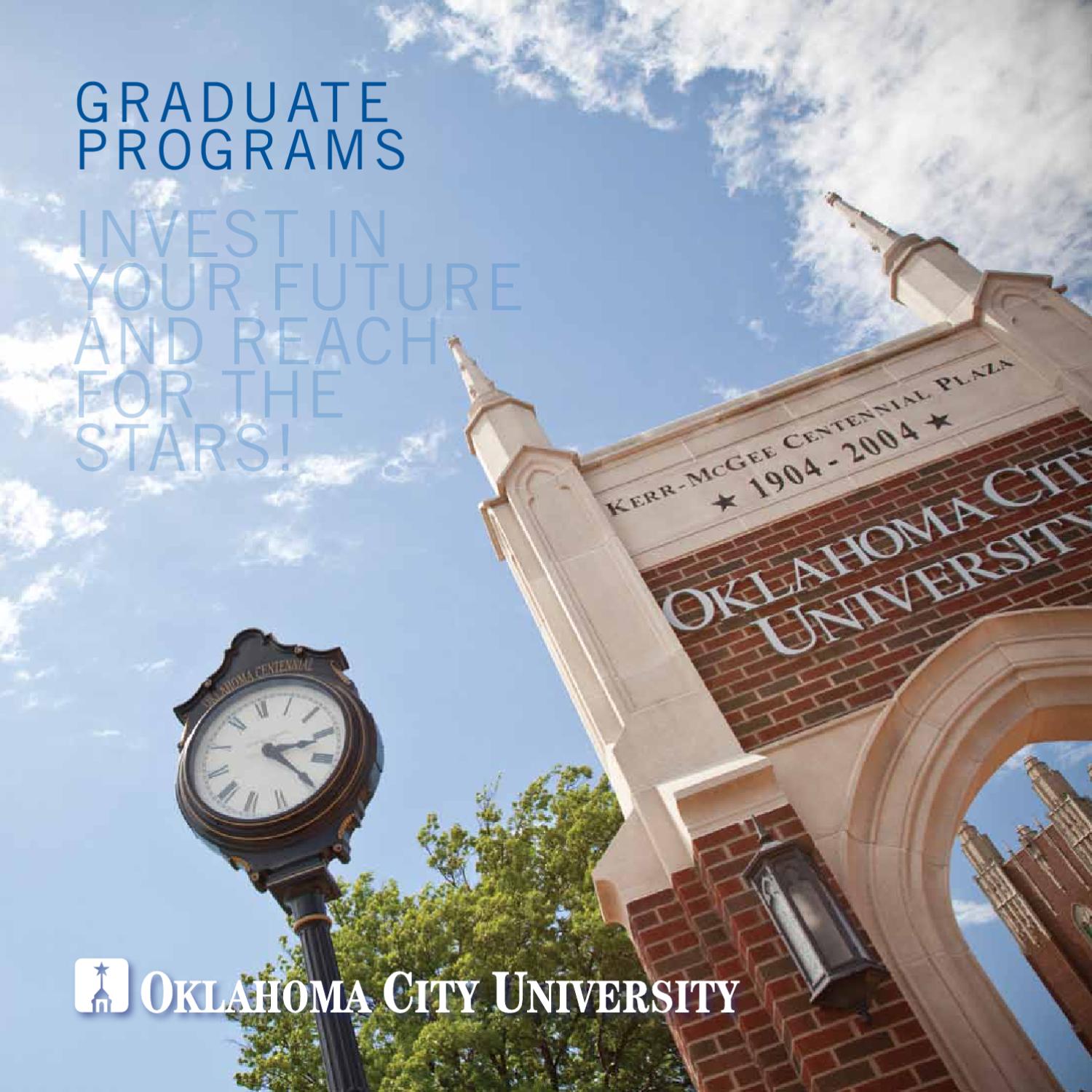 OCU Graduate Viewbook by Oklahoma City University - Issuu