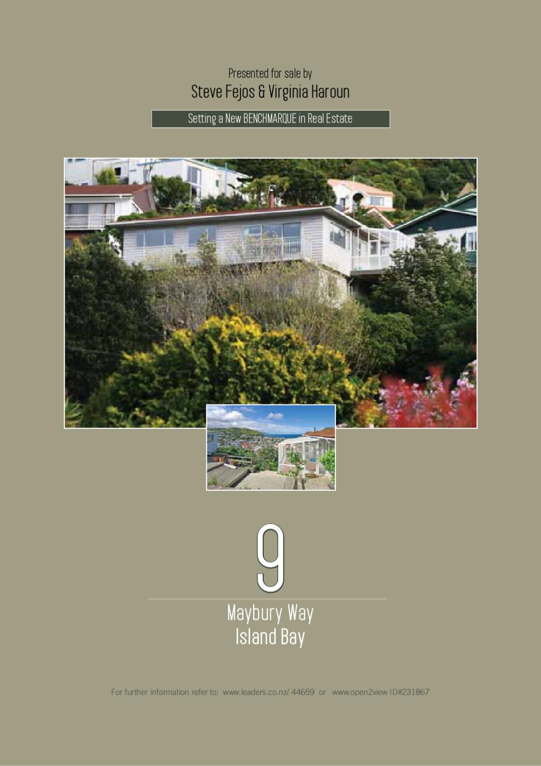 9 Maybury Way Island Bay by Steve Fejos HARCOURTS TEAM WELLINGTON - Issuu