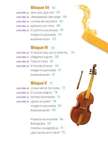 Educación Artística 2do. Grado by Rarámuri - Issuu