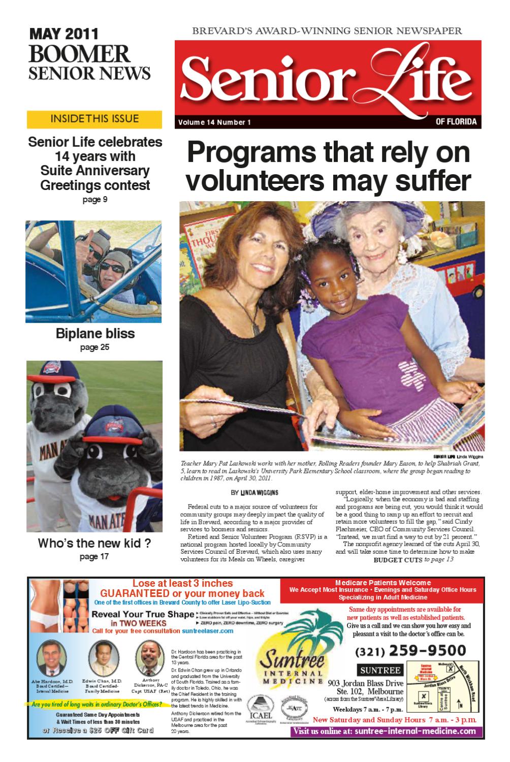 Senior Life May 2011 by Viera Voice • Senior Life • Boomer Guide - Issuu