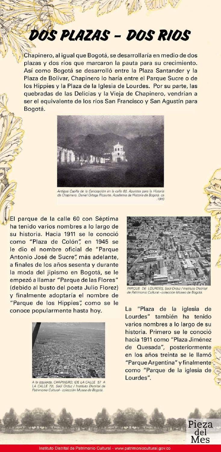 Parque de los Hippies by Instituto Distrital Patrimonio Cultural - Issuu