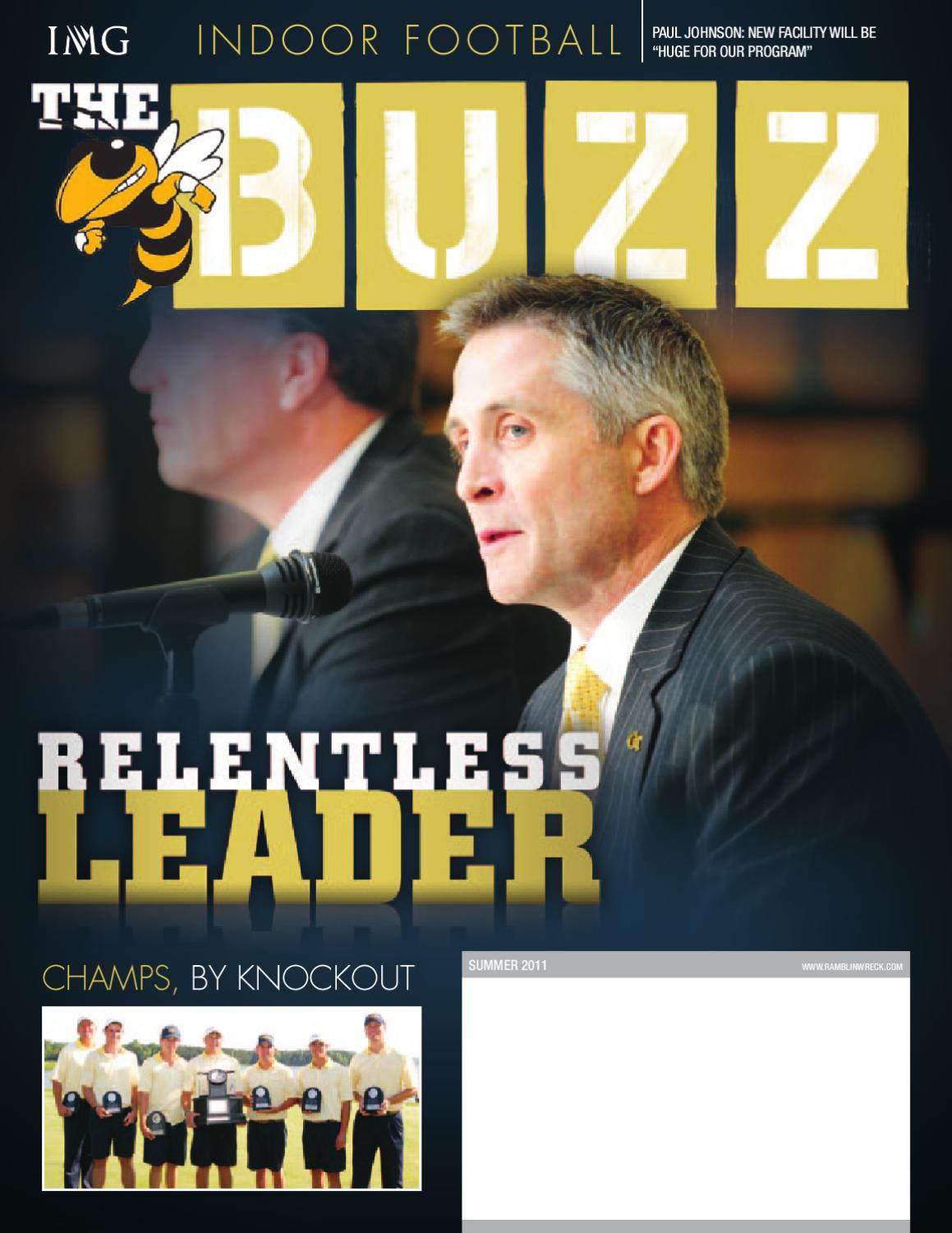 Georgia Tech Buzz Magazine - Summer, 2011 by GTAthletics - Issuu