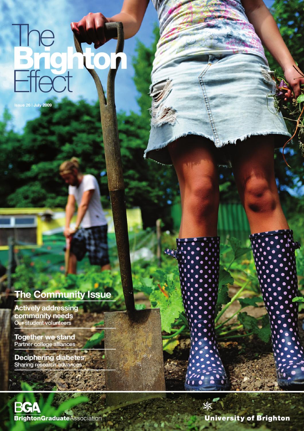 The Brighton Effect Magazine July 2009 by University of Brighton - Issuu