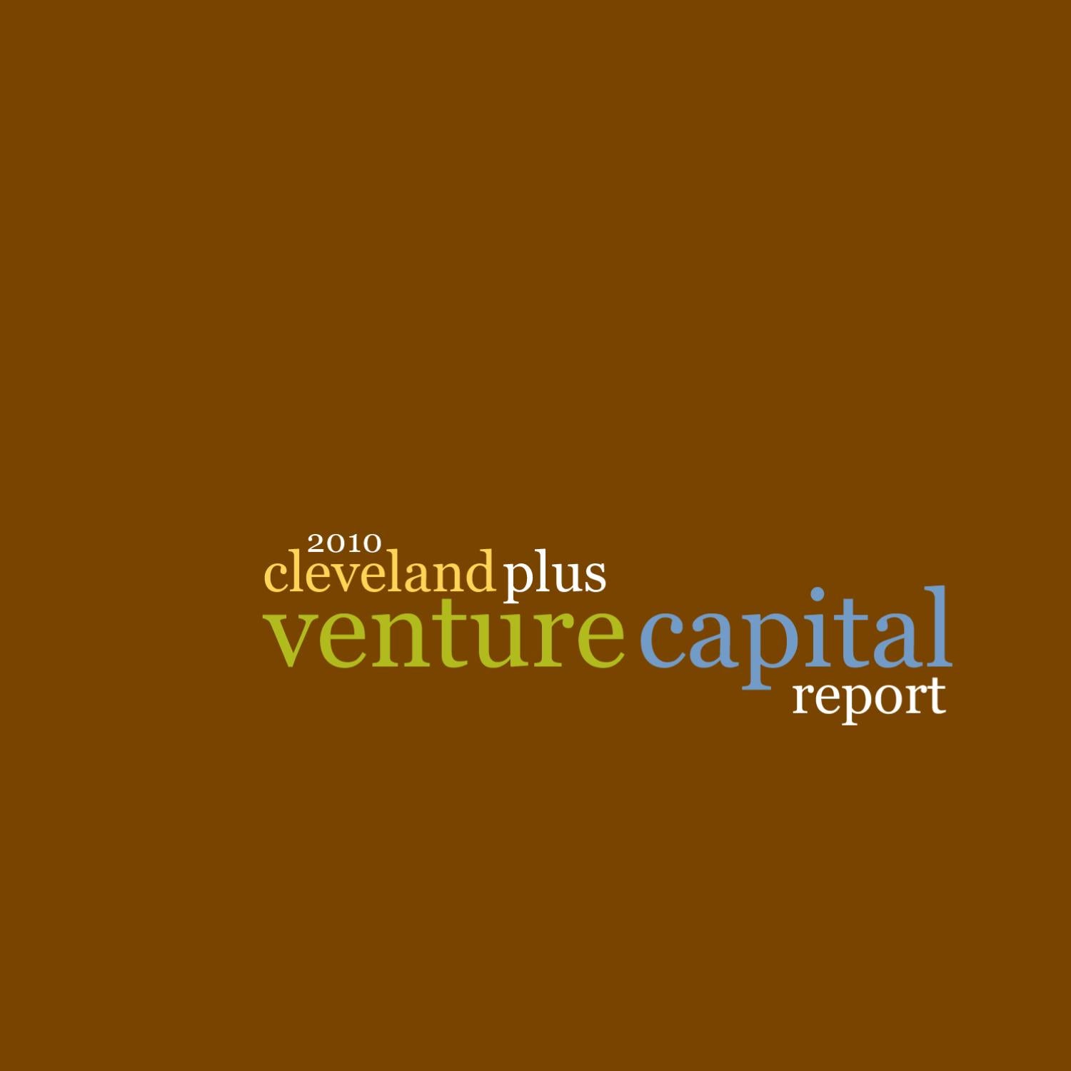 2010 Cleveland Plus Venture Capital Report by JumpStart Inc. - Issuu