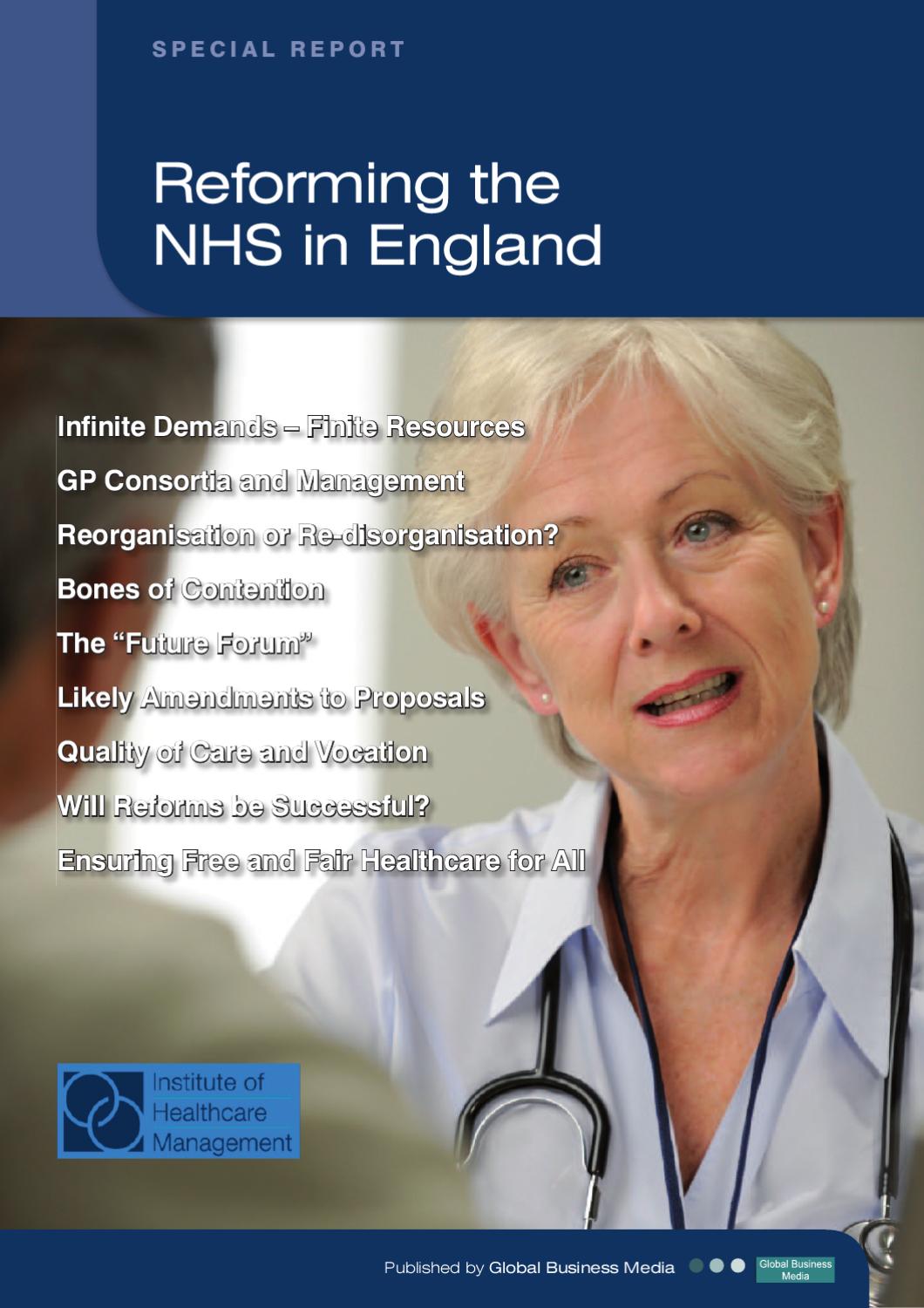 Special Report – Reforming the NHS in England by The Magazine ...