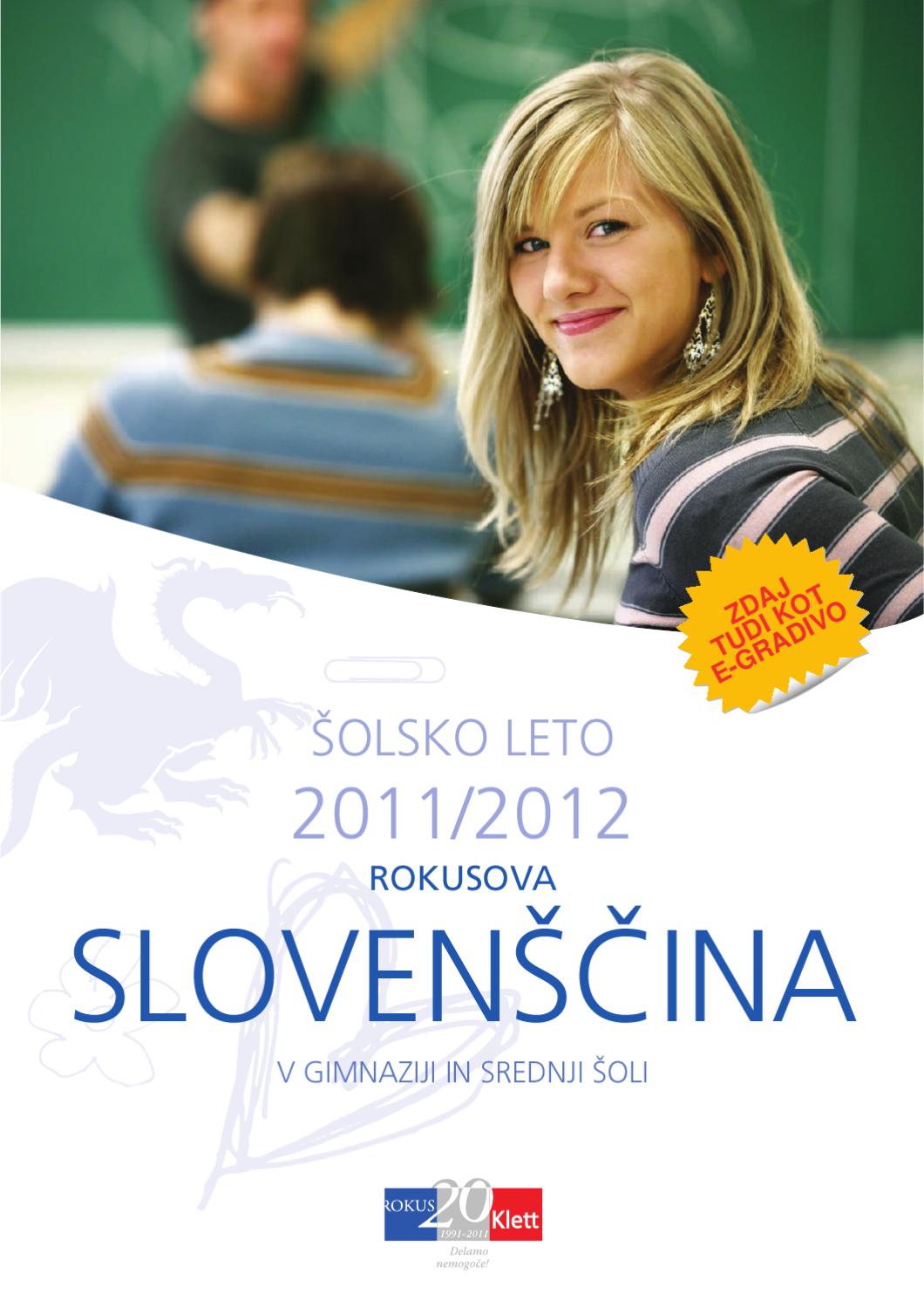 Slovenscina v srednji soli by Založba Rokus Klett, d.o.o. - Issuu