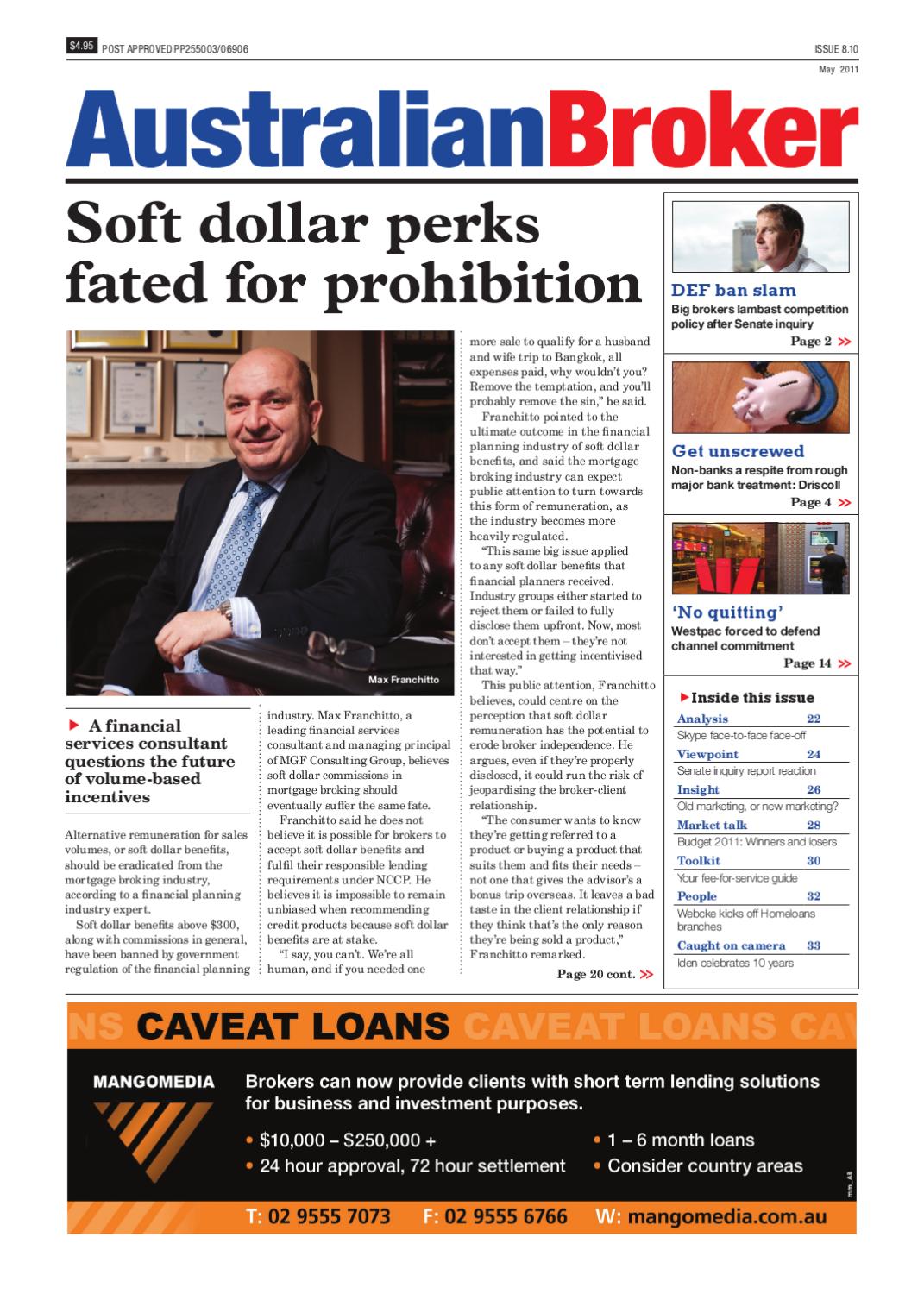 Australian Broker magazine Issue 8.10 by Key Media - Issuu