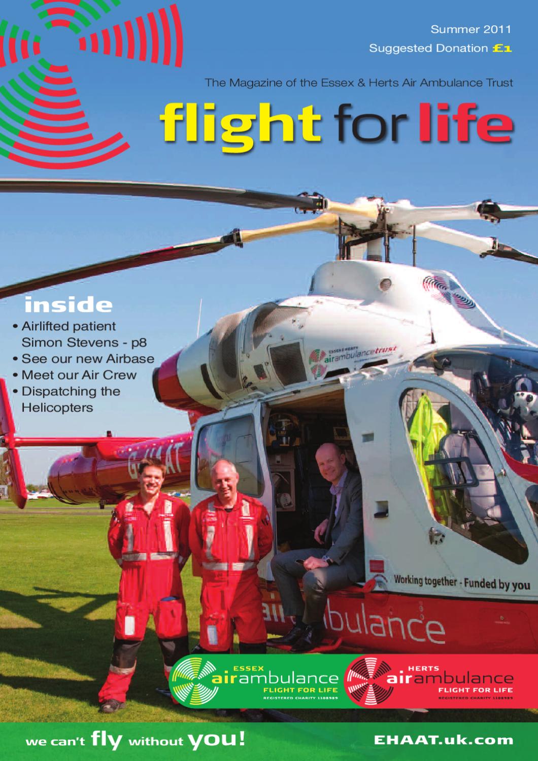 Essex & Herts Air Ambulance Magazine - Summer 2011 by Essex & Herts Air ...