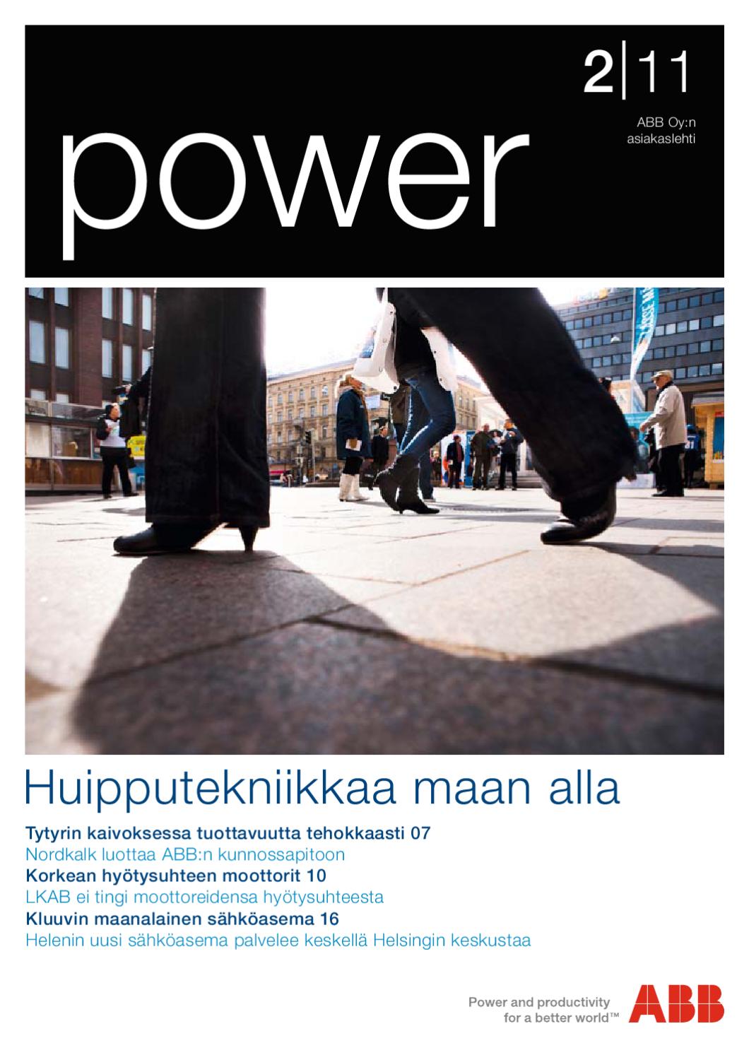 ABB Oy:n asiakaslehti Power 2/2011 by Avidly Agency - Issuu
