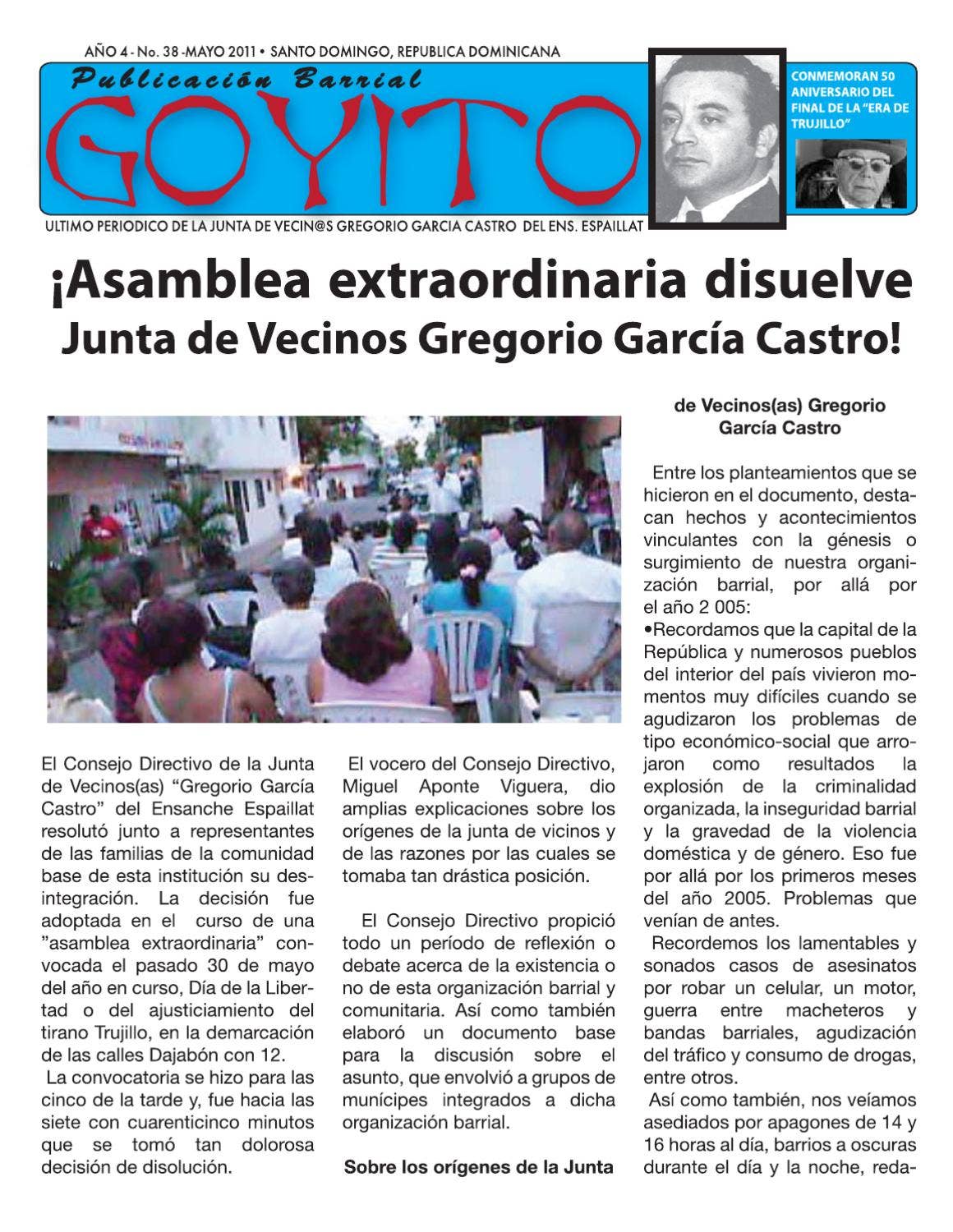 Periodico Goyito by Reynaldo Aponte - Issuu