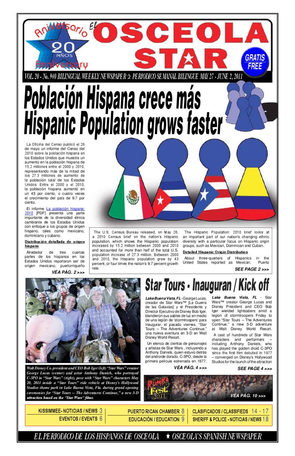 El Osceola Star . May 27 - June 2, 2011. by El Osceola Star Newspaper ...