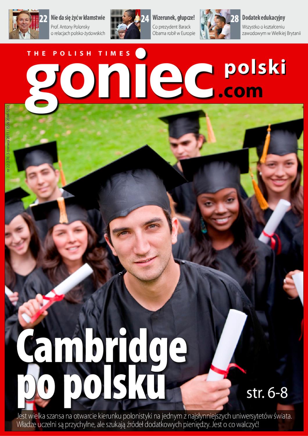 Goniec Polski 378 - Cambridge po polsku by SamiSwoi.news - Issuu