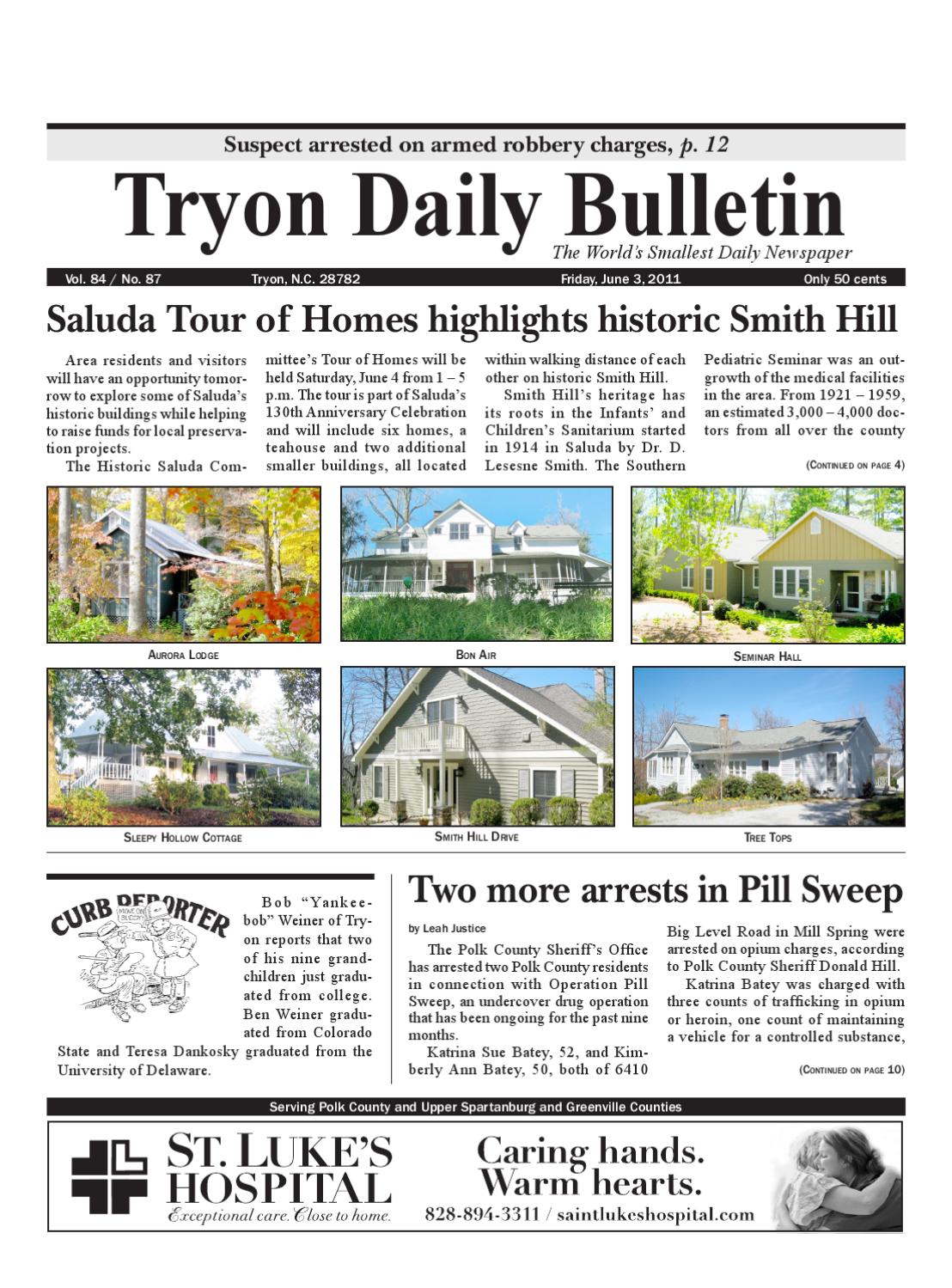 06-03-11 Daily Bulletin by Tryon Daily Bulletin - Issuu