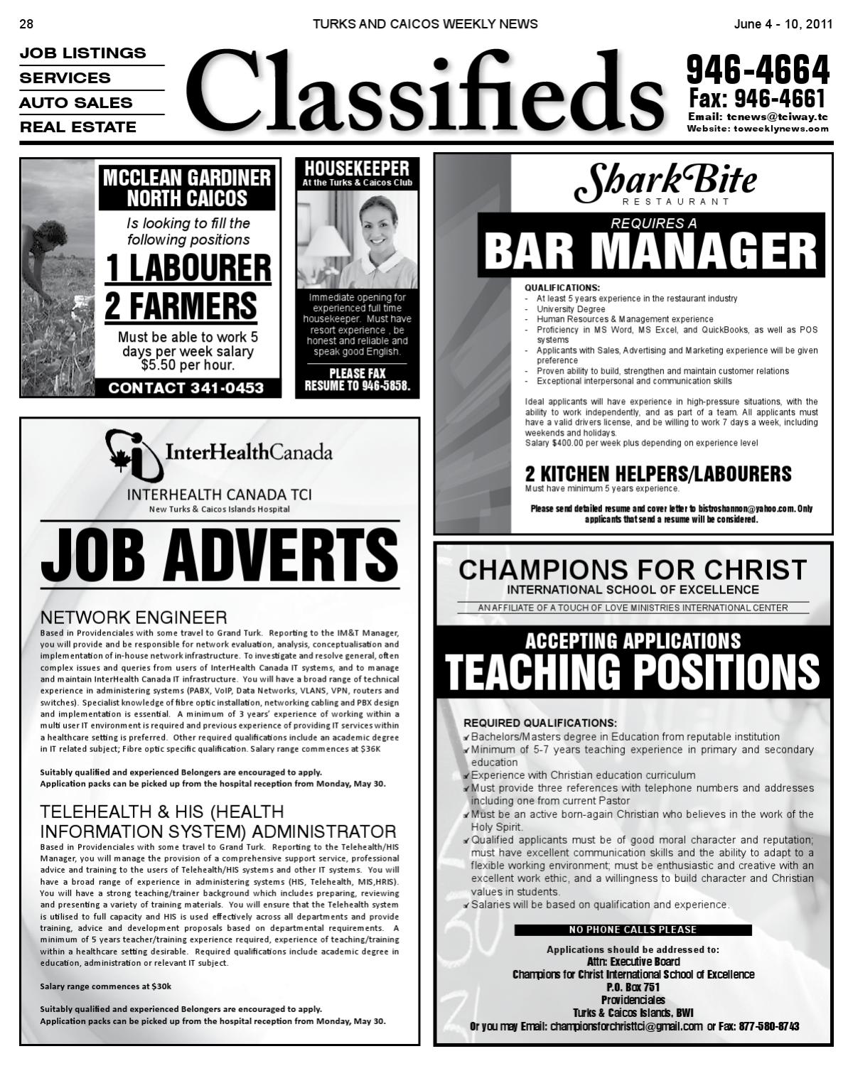 Turks and Caicos Weekly News by TC Weekly News - Issuu