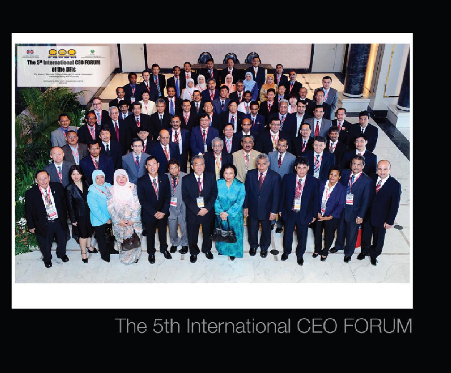 The 5th International CEO Forum by Photobook Worldwide - Issuu