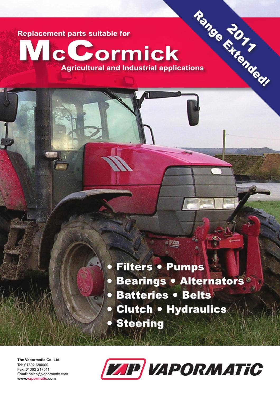 Vapormatic replacement service filters for McCormick tractors by The ...