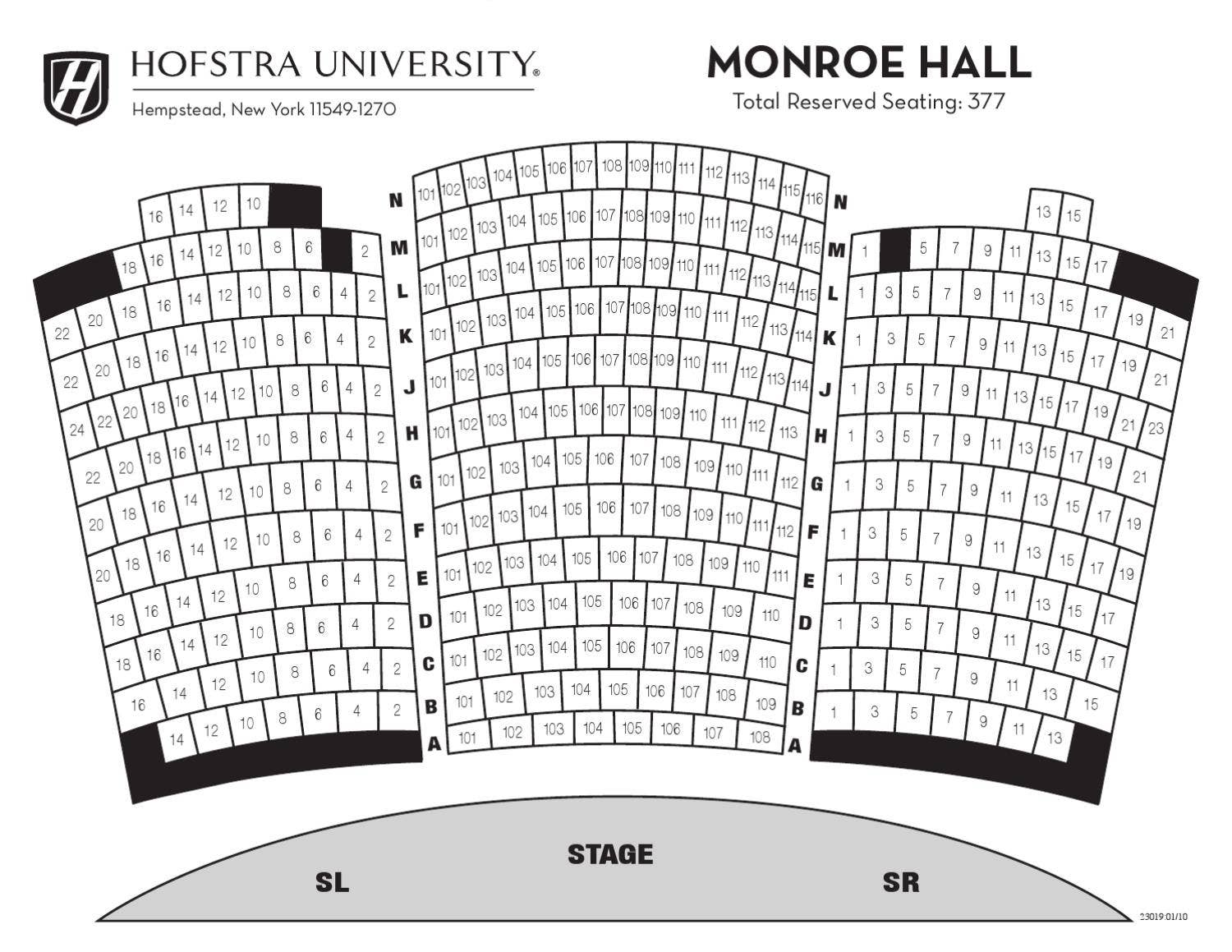 The Helene Fortunoff Theater at Monroe Lecture Center by Hofstra ...