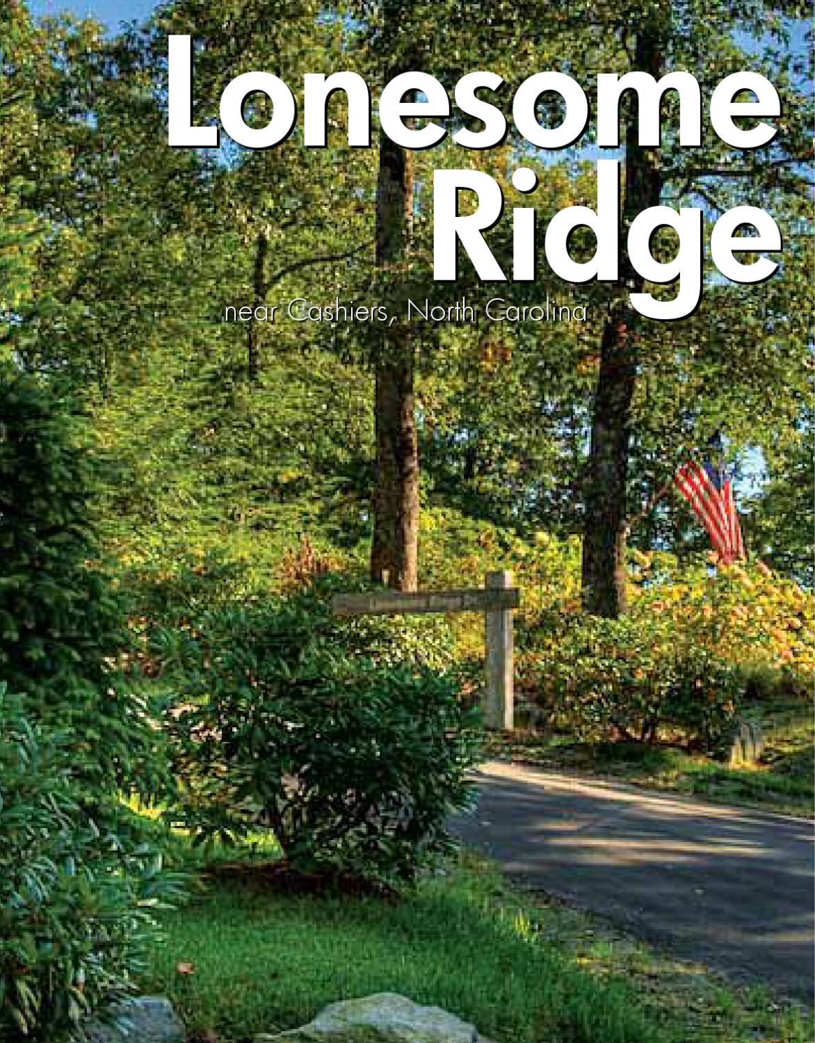 Lonesome Ridge Near Cashiers, North Carolina by Real Property Marketing ...
