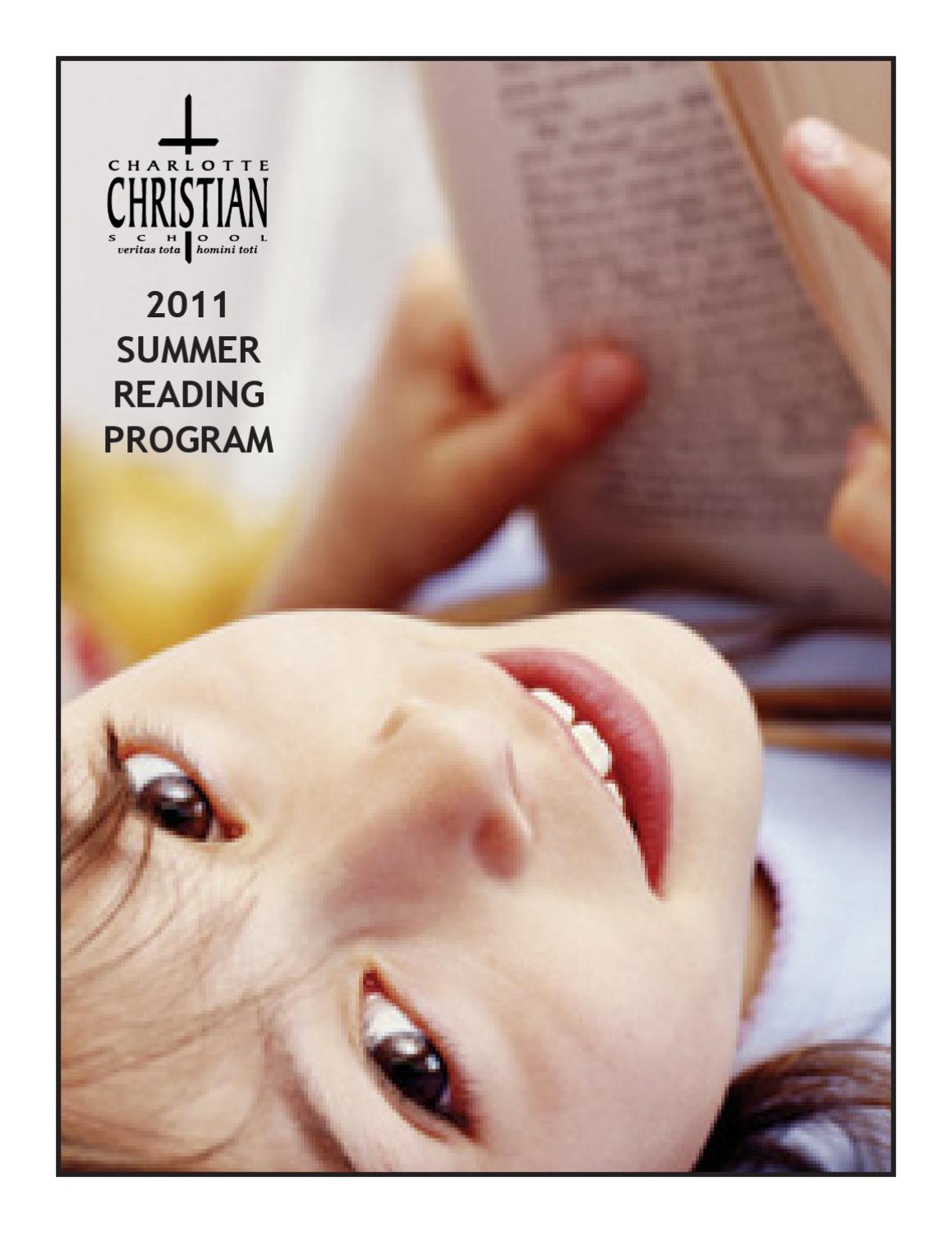 Summer Reading Brochure by Charlotte Christian School - Issuu