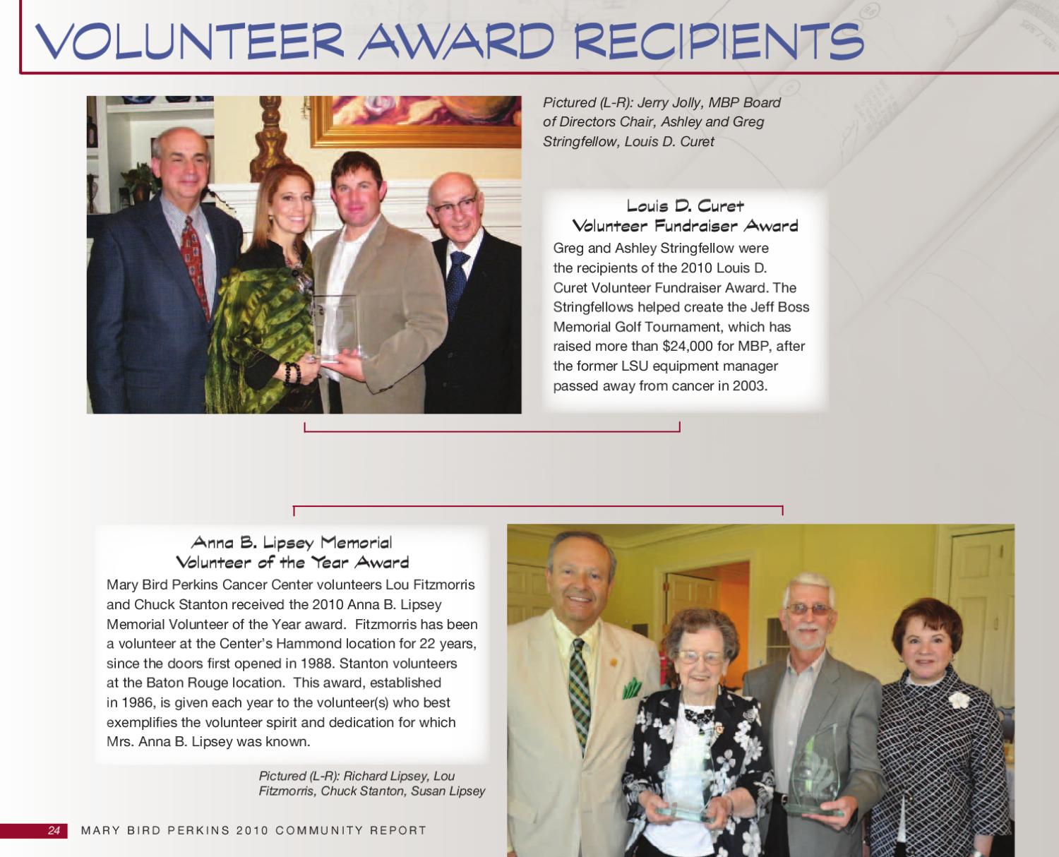 2010 Mary Bird Perkins Community Report by Mary Bird Perkins Cancer ...