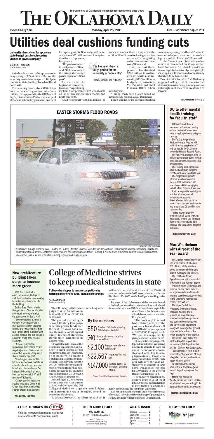 The Oklahoma Daily by OU Daily - Issuu