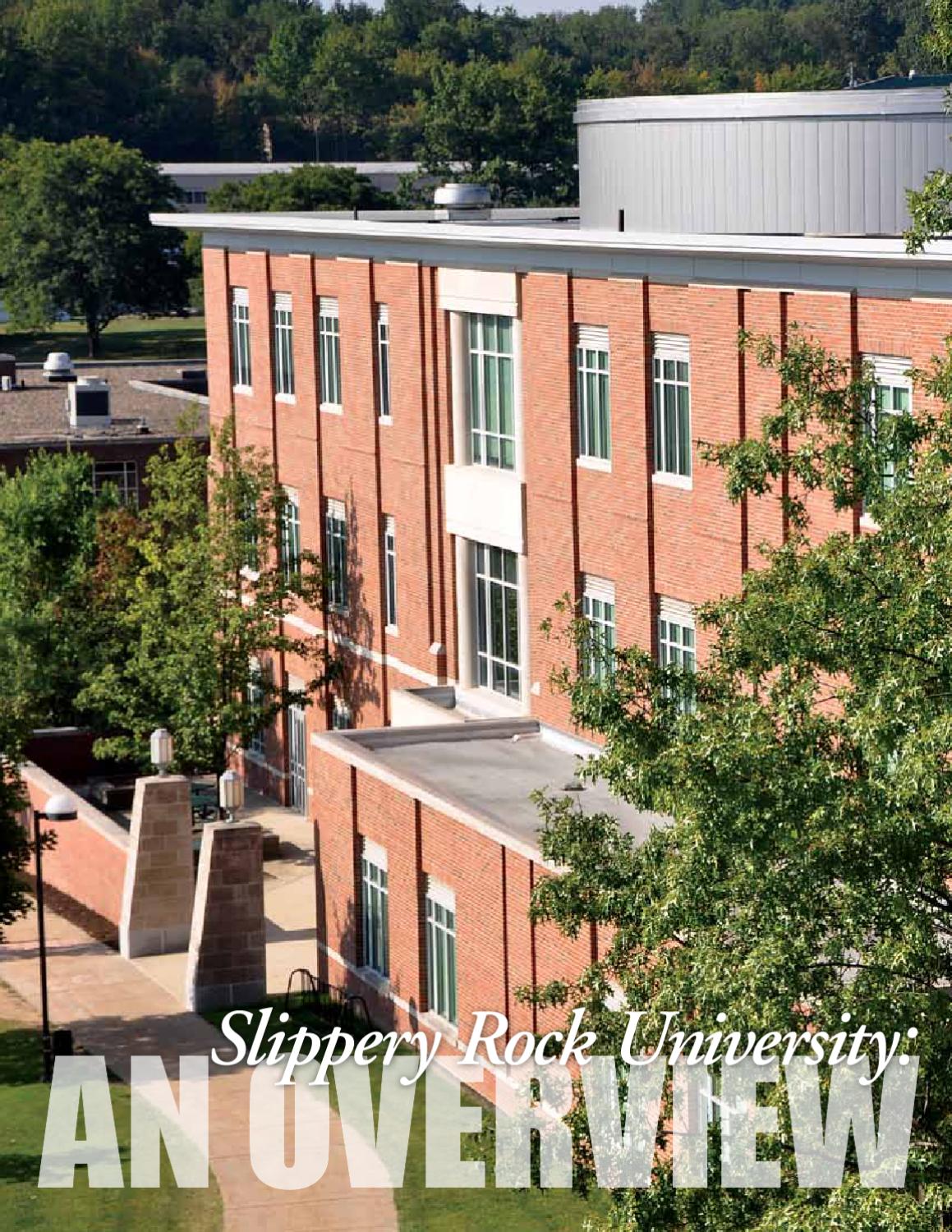 SRU Overview by slippery rock university - Issuu