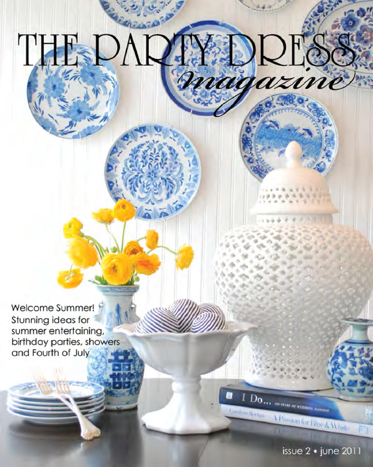 The Party Dress Magazine - Issue 2 June 2011 by WH Hostess Social ...