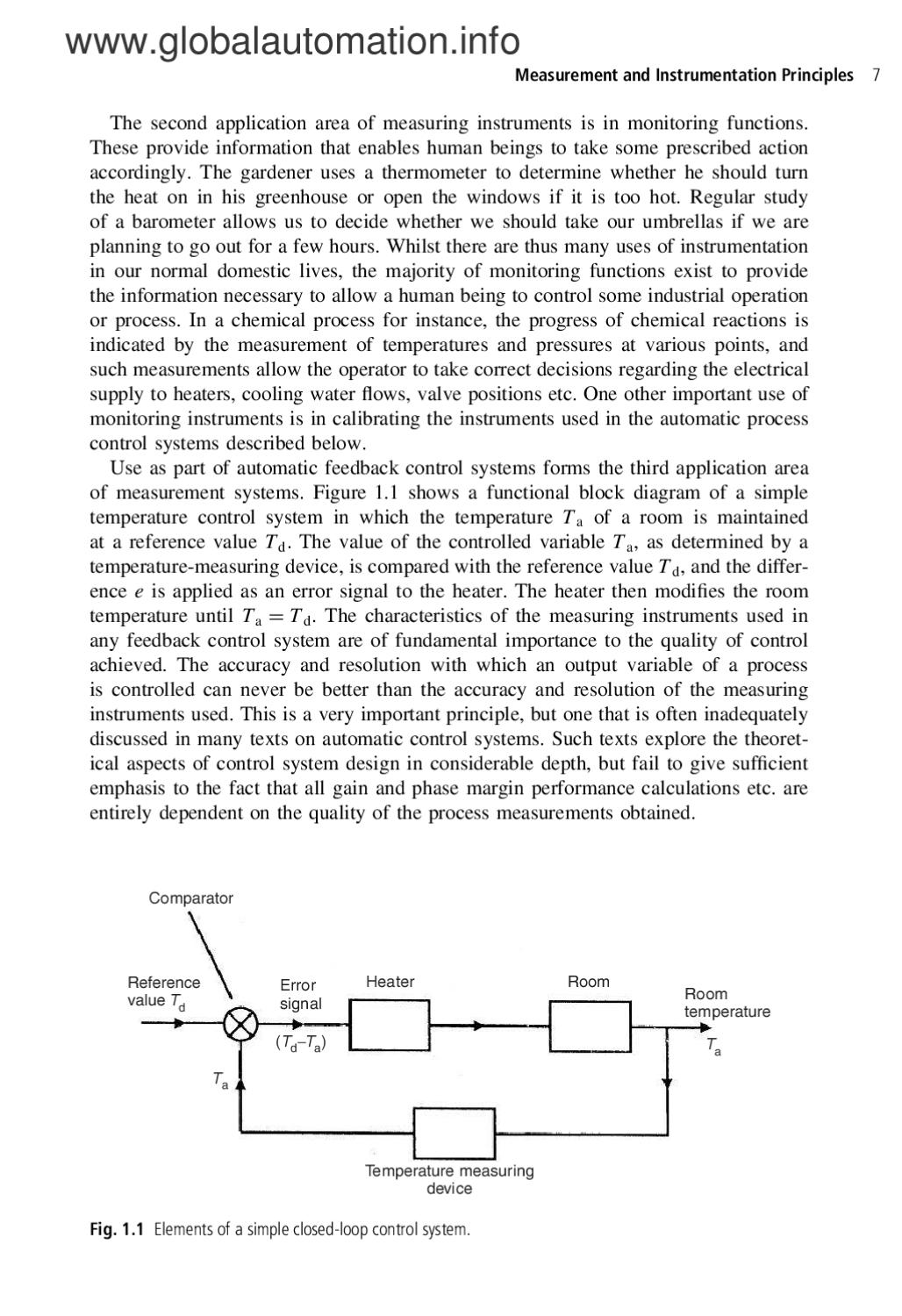 MEASUREMENT & AUTOMATION PRINCIPLES 3RD EDITION by GLOBALAUTOMATION by ...