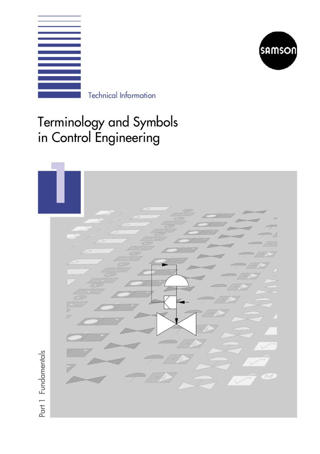TERMINOLOGY & SYMBOLS IN CONTROL ENGINEERING by SAMSON by RMC Process ...