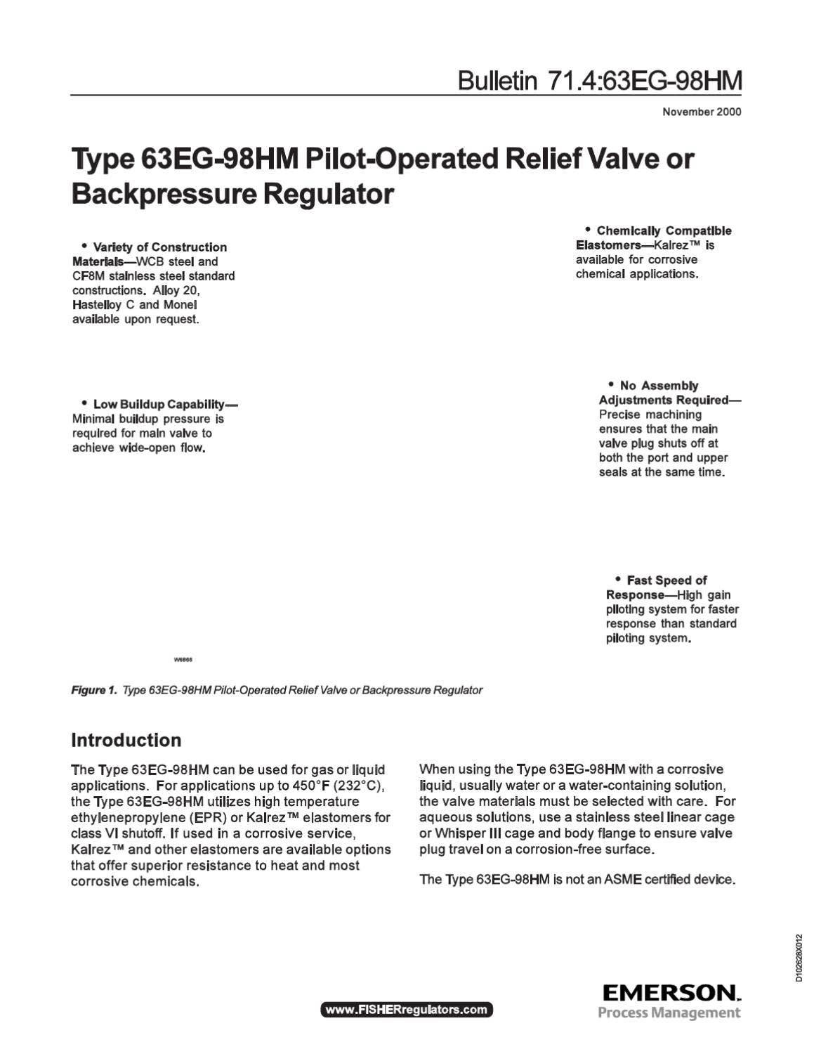 63EG-98HM Bulletin by RMC Process Controls & Filtration, LLC. - Issuu