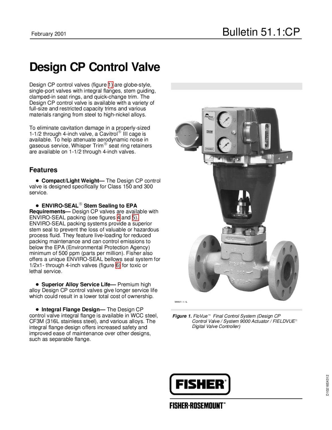 CP Valve Bulletin by RMC Process Controls & Filtration, LLC. - Issuu