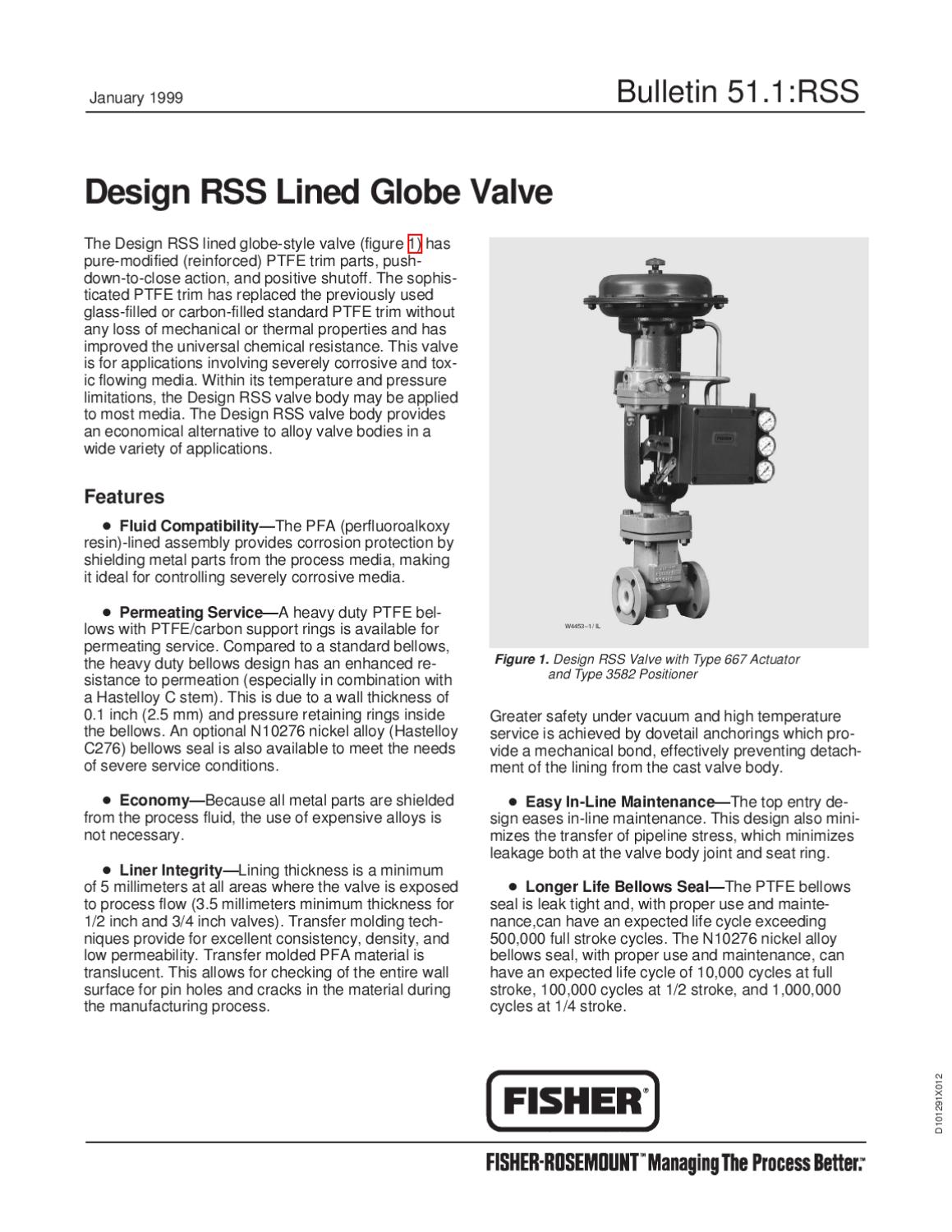 RSS Valve Bulletin by RMC Process Controls & Filtration, LLC. - Issuu