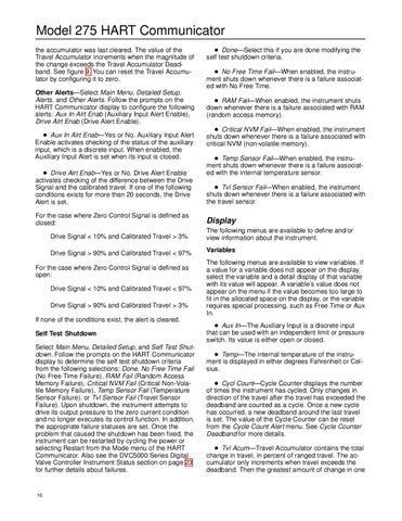 275 HART Communicator Manual by RMC Process Controls & Filtration, LLC ...