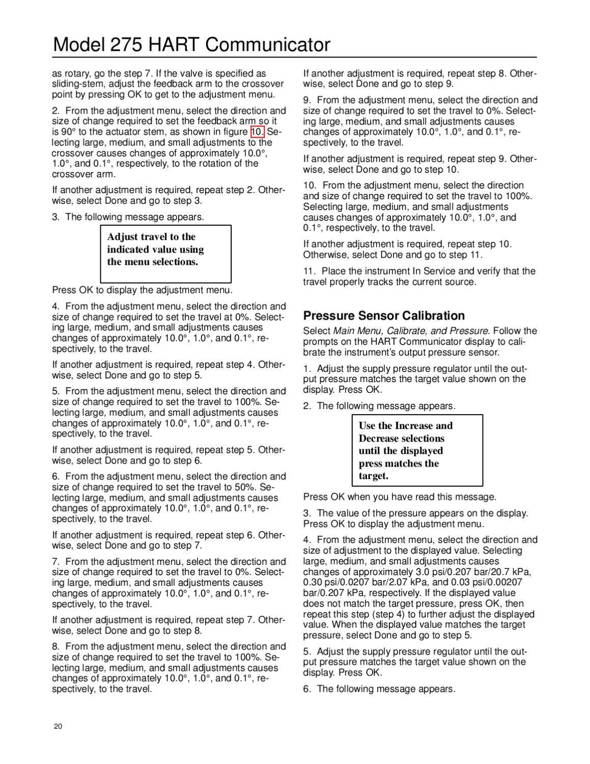 275 HART Communicator Manual by RMC Process Controls & Filtration, LLC ...