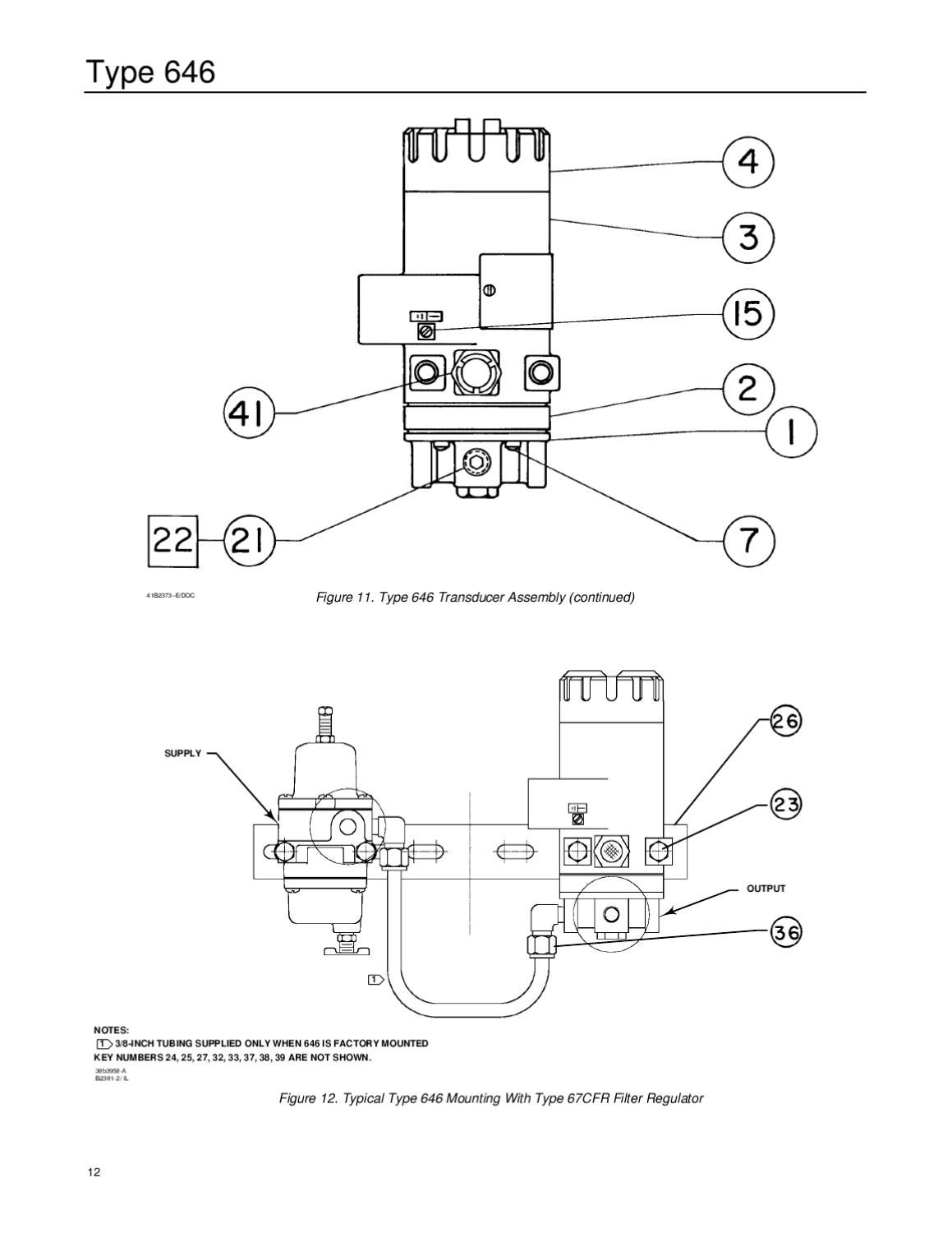 646 Transducer Instruction Manual by RMC Process Controls & Filtration ...