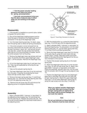 656 Actuator Instruction Manual by RMC Process Controls & Filtration ...