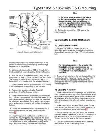 1051~1052-40~60~70 Actuator Instruction Manual by RMC Process Controls ...