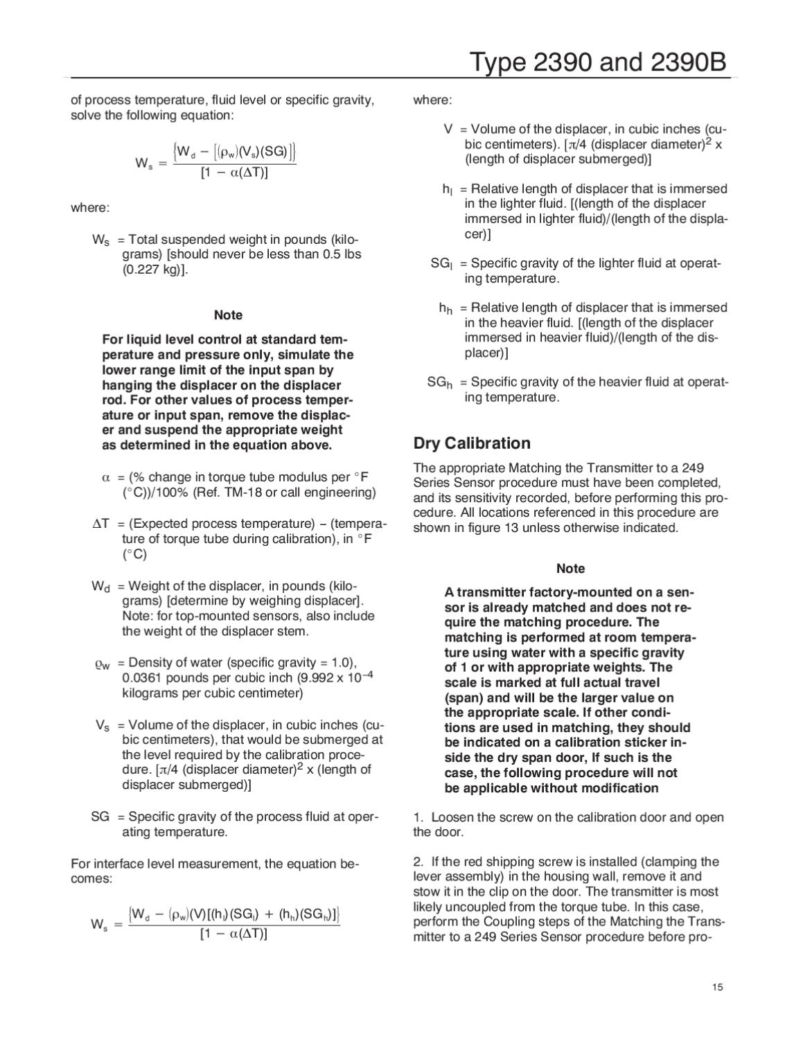 2390~2390B Transmitter Instruction Manual by RMC Process Controls ...