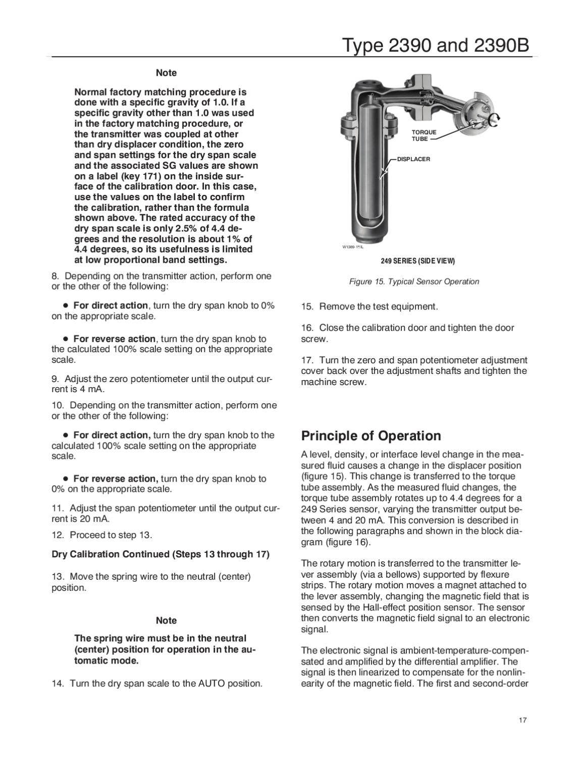 2390~2390B Transmitter Instruction Manual by RMC Process Controls ...