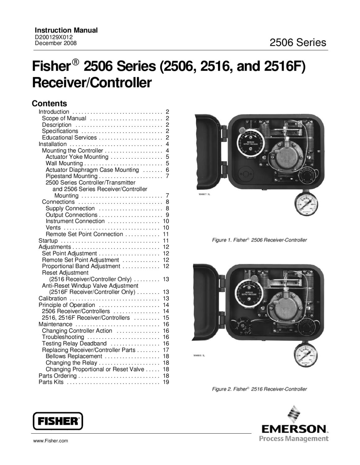 2506 Instruction Manual Dec 2008 by RMC Process Controls & Filtration ...