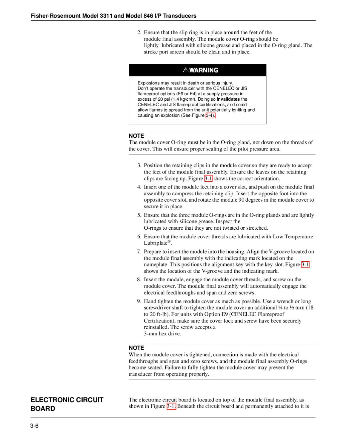 3311 & 846 Transducer Instruction Manual by RMC Process Controls ...