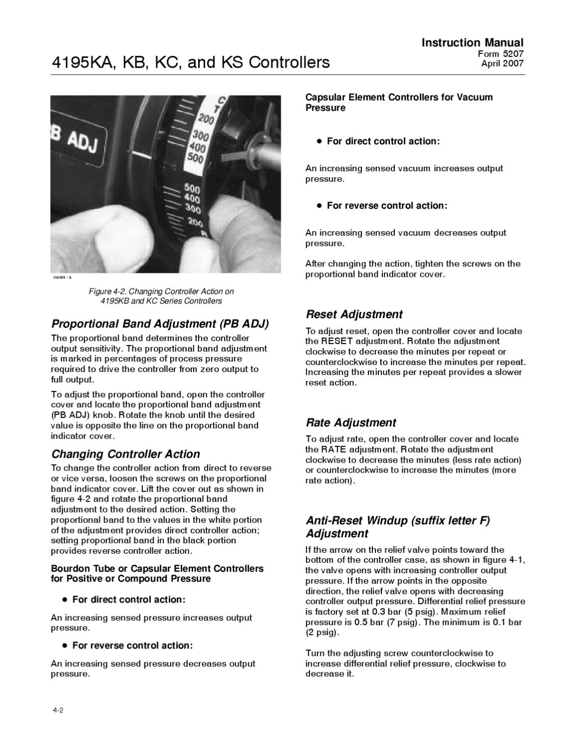 4195KA~KB~KC~KS Instruction Manual April 2007 by RMC Process Controls ...