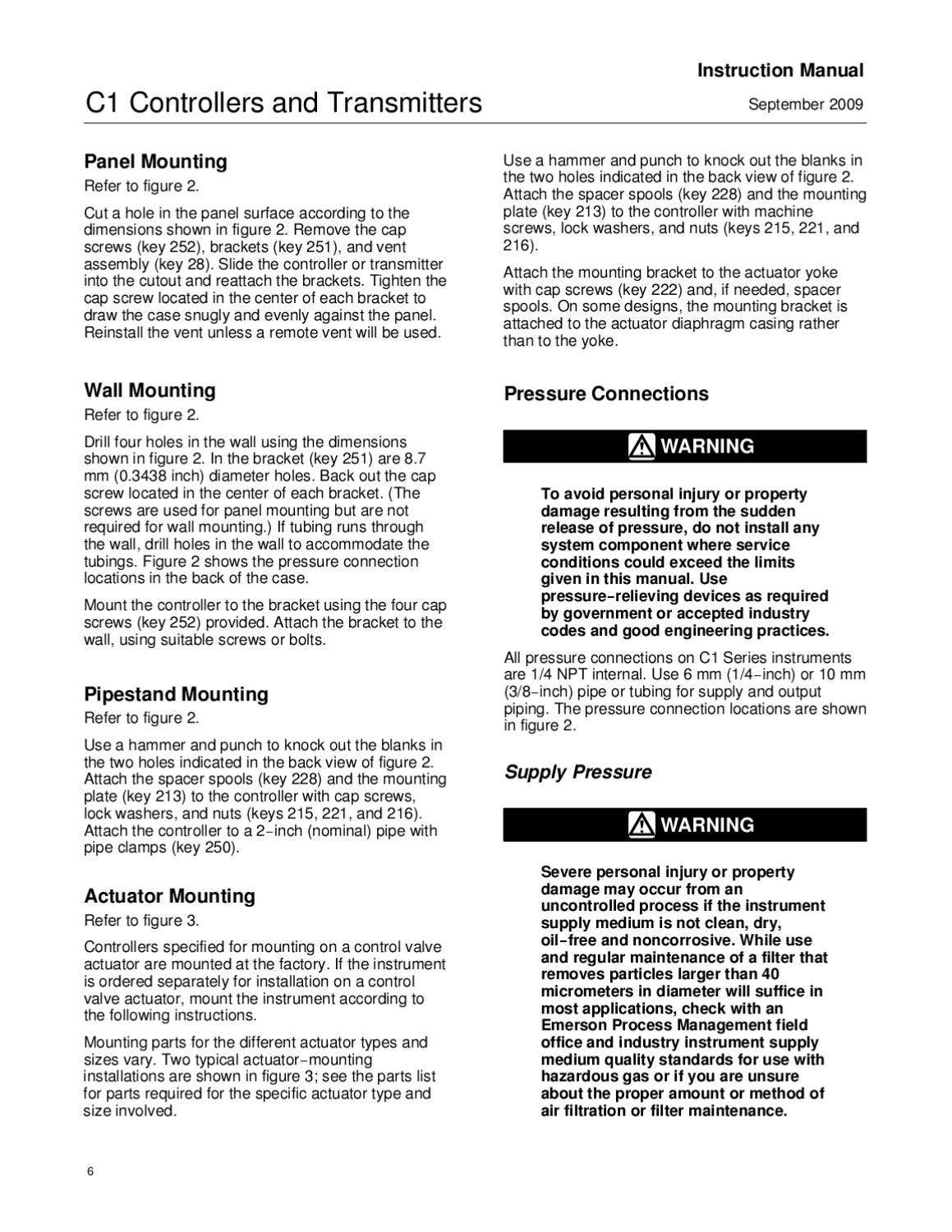C1 Instruction Manual by RMC Process Controls & Filtration, LLC. - Issuu