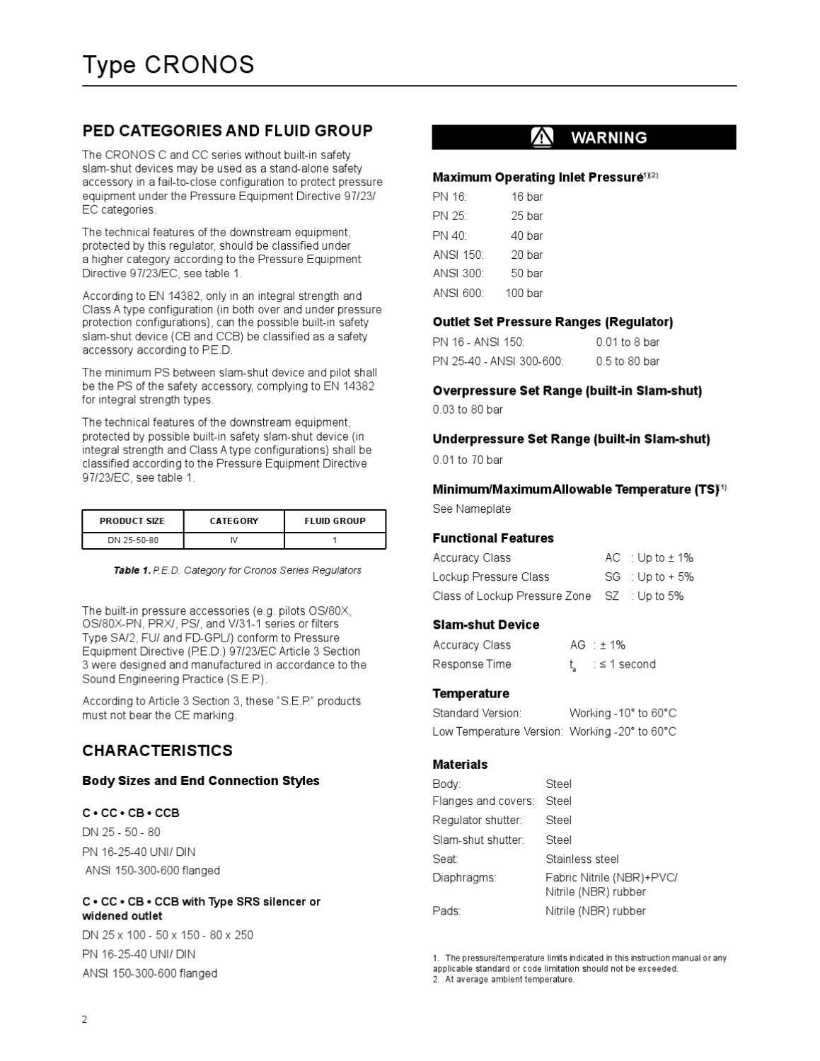 CRONOS Instruction Manual by RMC Process Controls & Filtration, LLC ...