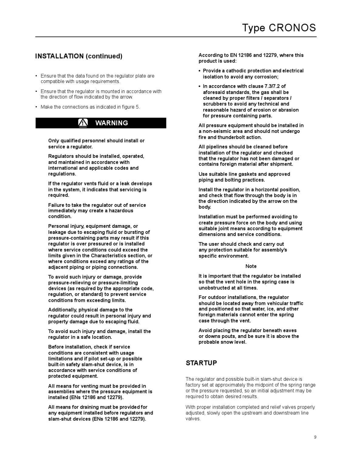 CRONOS Instruction Manual by RMC Process Controls & Filtration, LLC ...