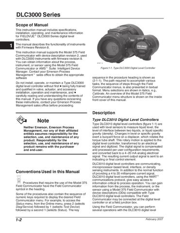 DLC3000 Quick Start~Errata~Instruction Manual by RMC Process Controls ...