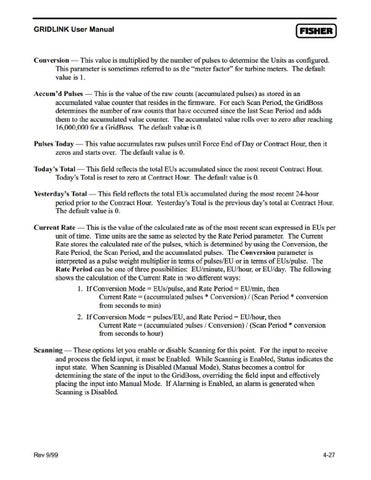 GRIDLINK User Manual by RMC Process Controls & Filtration, LLC. - Issuu